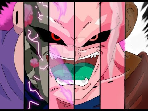 All Of Buu's Forms And Transformations/Power Levels - YouTube