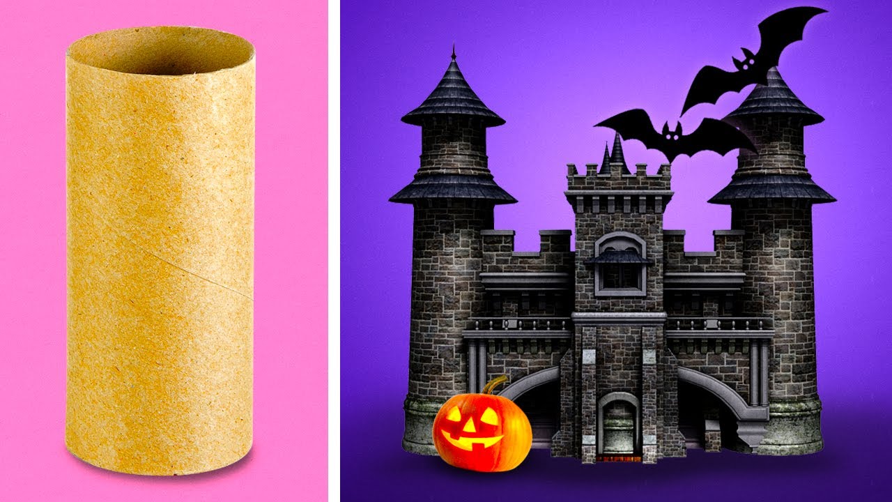 36 STRASZNE DEKORACJE NA HALLOWEEN - YouTube