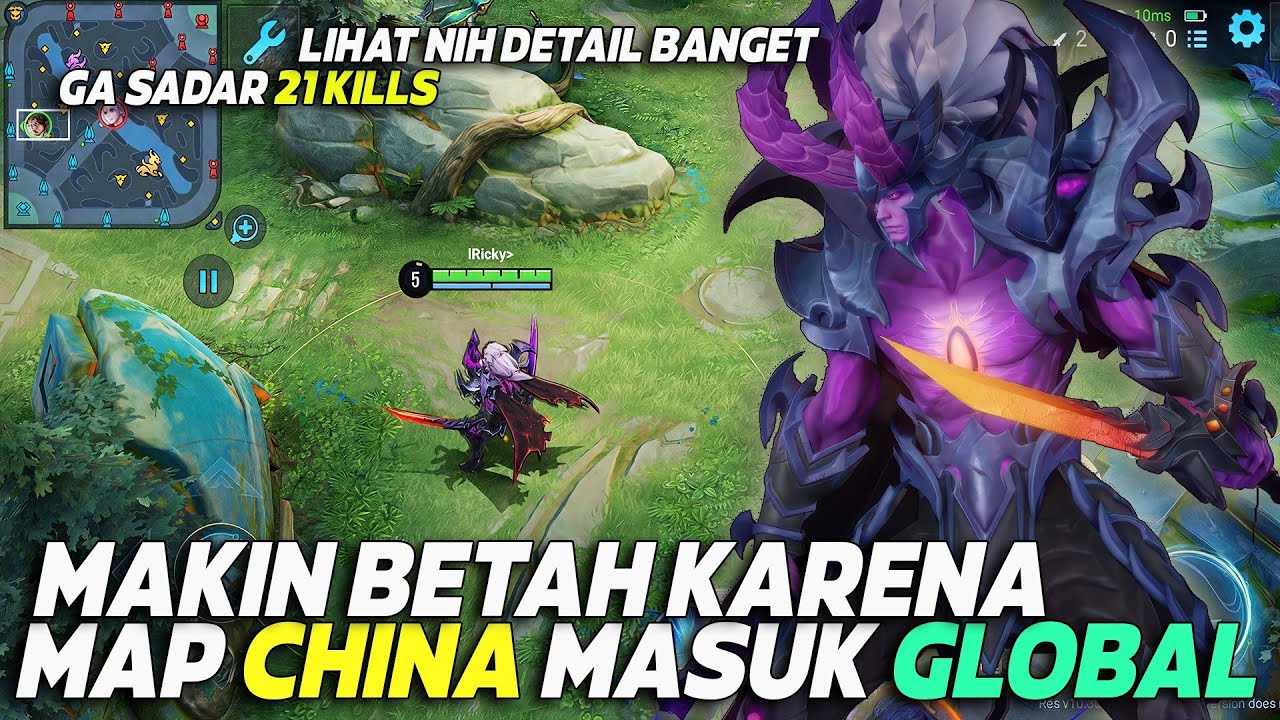 MAP INI EMANG DETAIL BANGET MAP HOK CHINA MASUK HONOR OF KINGS GLOBAL ...