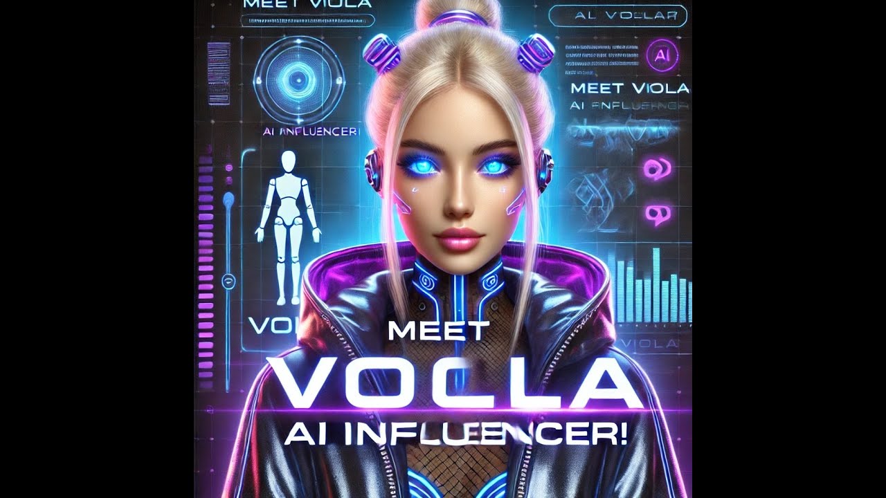 Meet Viola – Your AI Influencer! | AI, Trading & Business Growth - YouTube