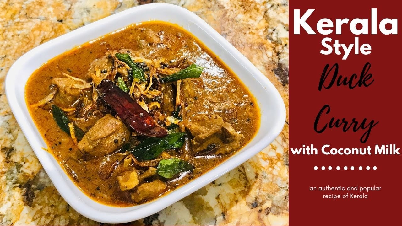 Kerala Style Duck Curry with Coconut Milk | താറാവ് കറി | English ...