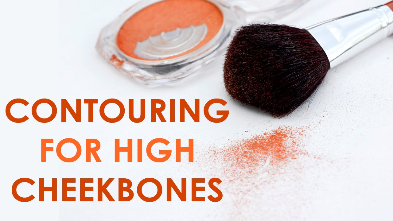 Makeup Ideas - Blush and contouring for high cheekbones - YouTube