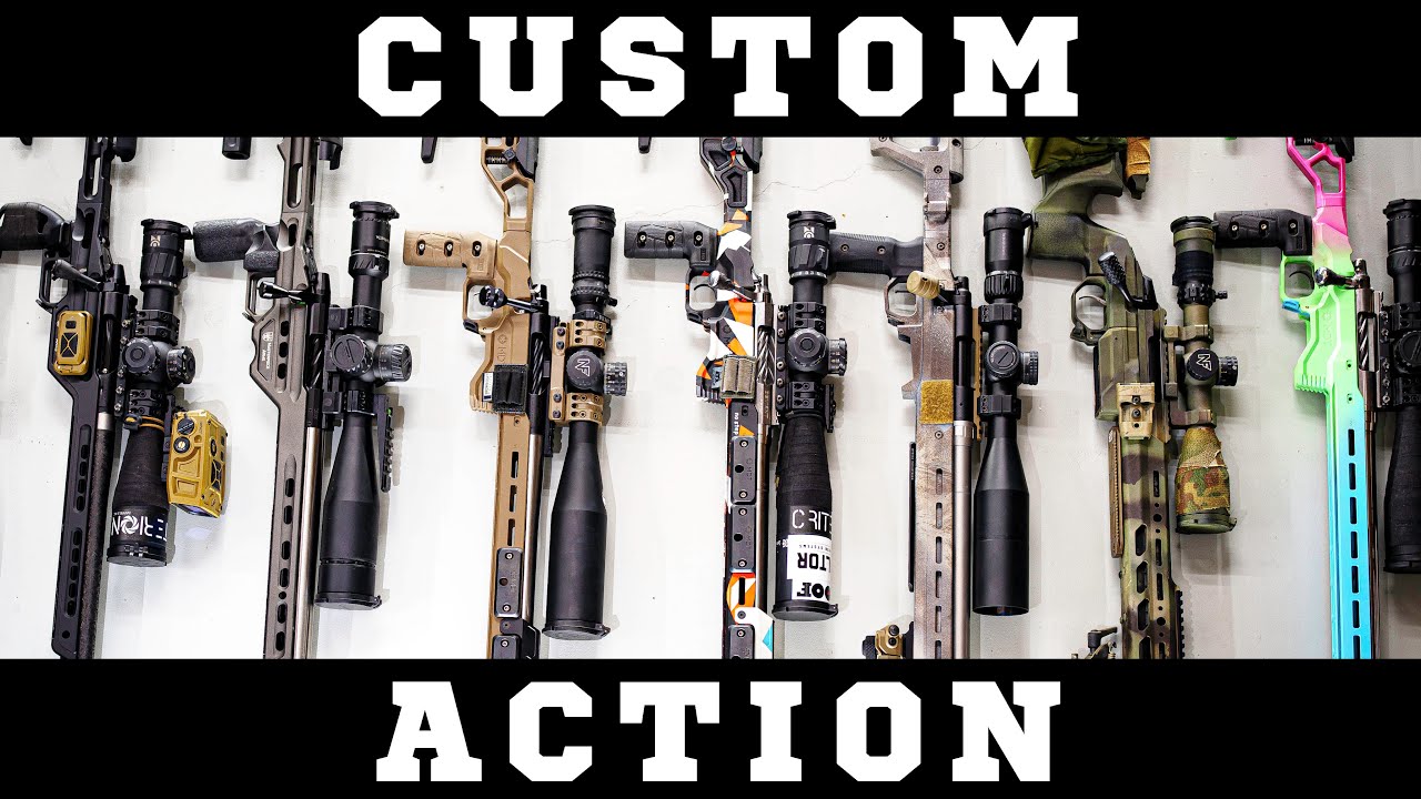 Choosing the best precision rifle custom action - YouTube