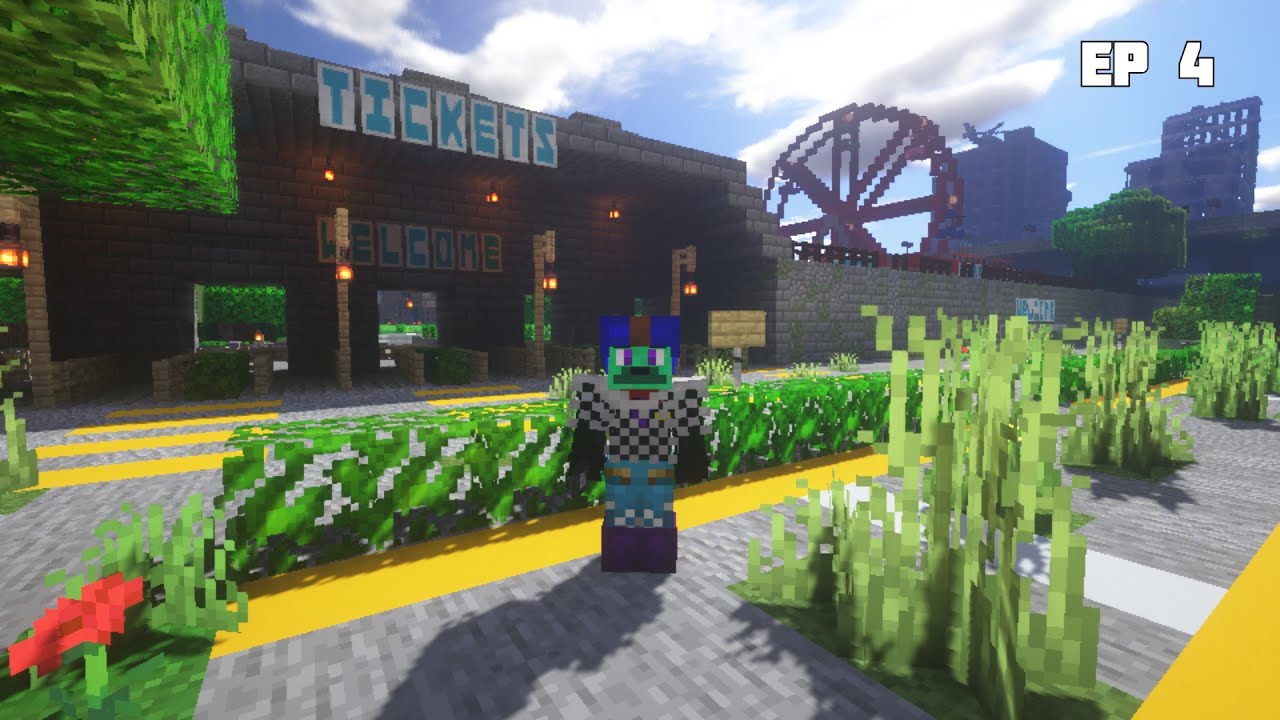 UN PARQUE ABANDONADO MINECRAFT! - Open World Zombie Apocalipse Capitulo 2 (Mapa de Minecraft 1. ...