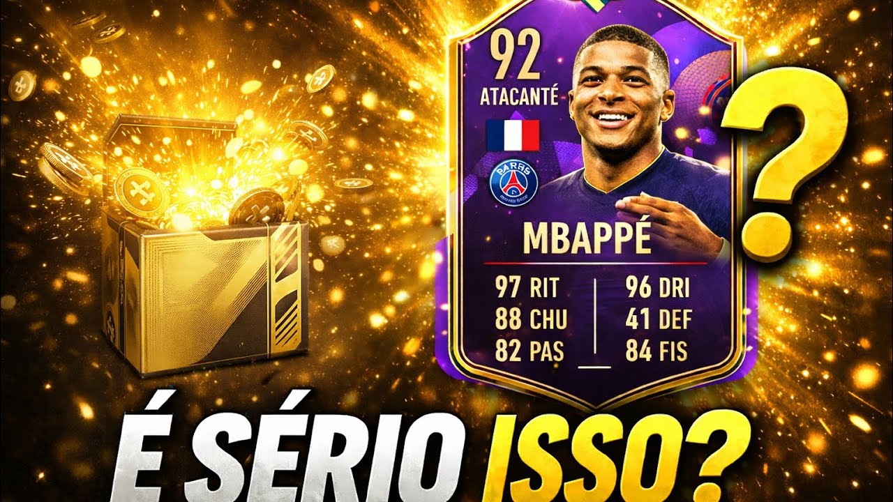 Achamos uma carta Especial - Abrindo mais de 30 packs no FC26 - YouTube