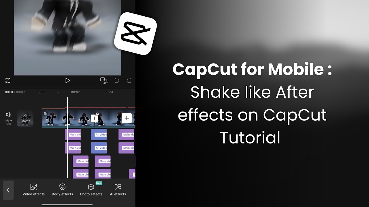 Shake like After Effects on CapCut shake tutorial || #capcut - YouTube