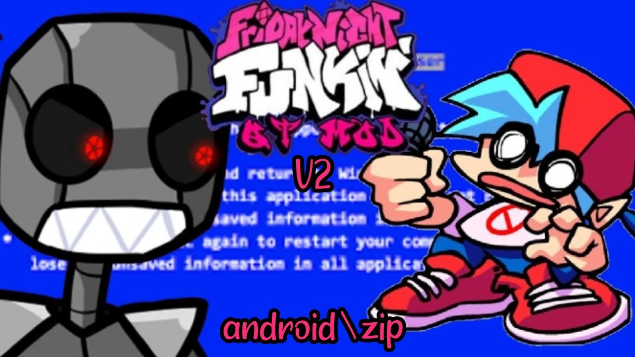 fnf QT mod v2 android zip (link en los comentarios) - YouTube