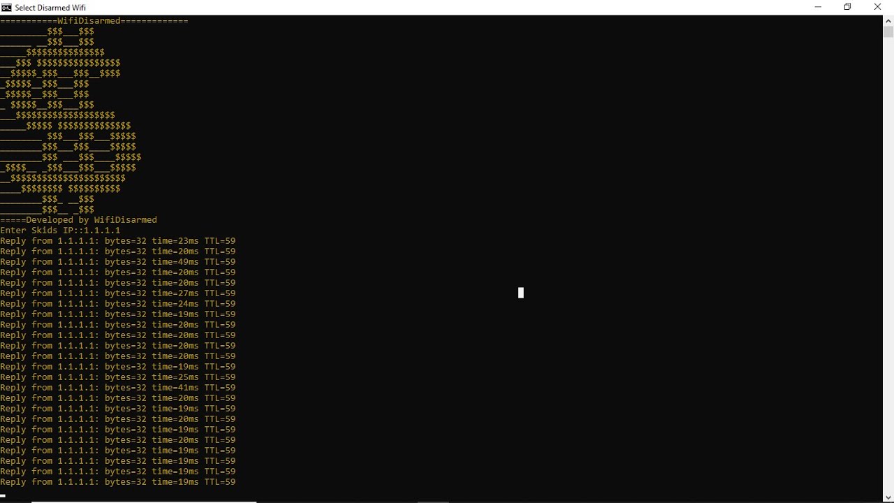 WifiDisarmed Pinger (Rainbow Pinger) (Fast Pinging) - YouTube