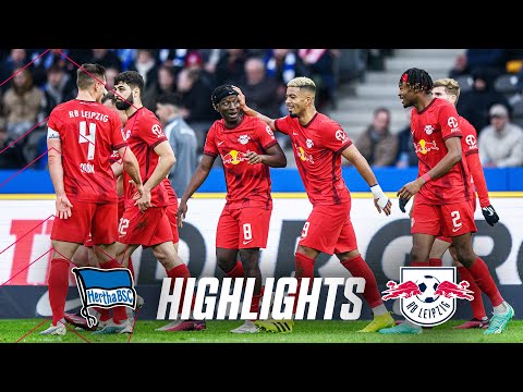 Wichtige Punkte im Kampf um die CL-Plätze | Hertha BSC - RB Leipzig 0:1 | Highlights & Interview