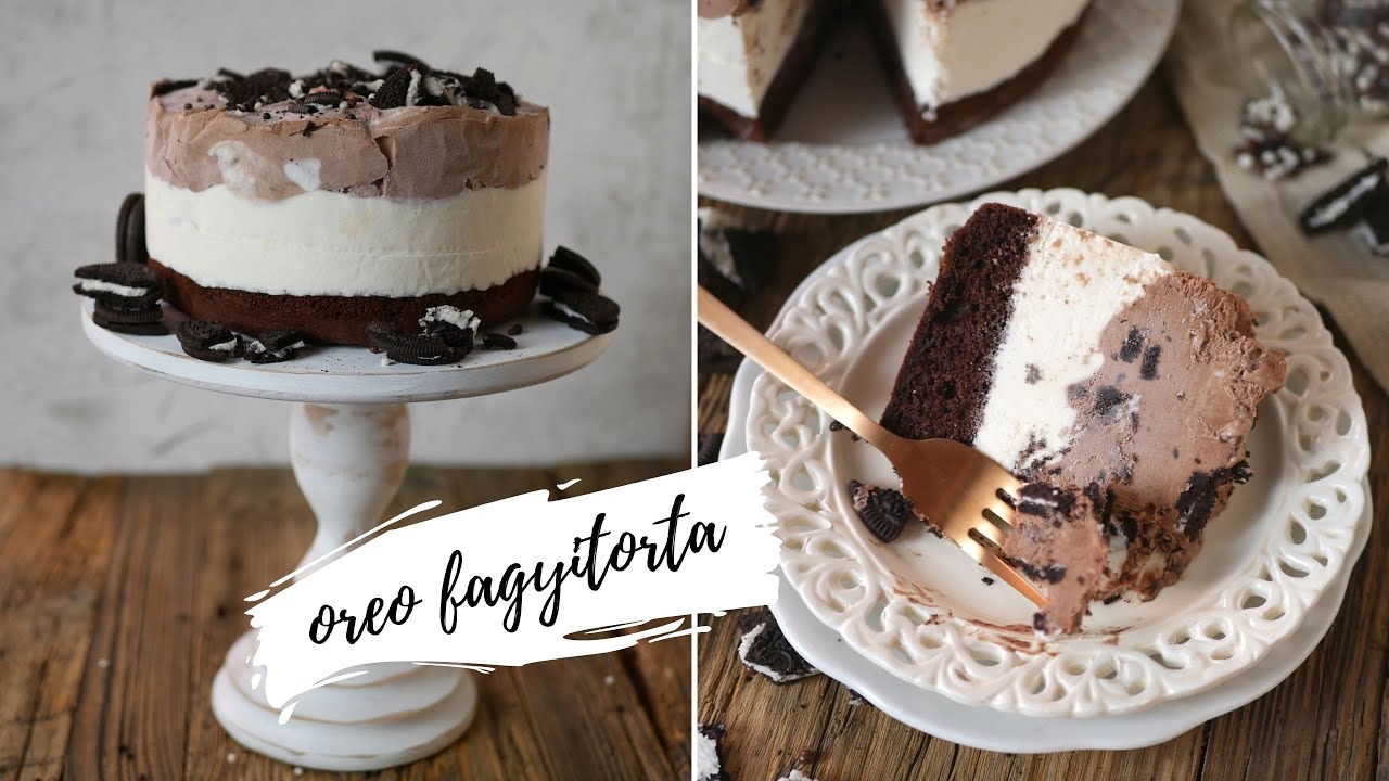 OREO FAGYITORTA 🍪🍰 gyors nyári desszert! - YouTube