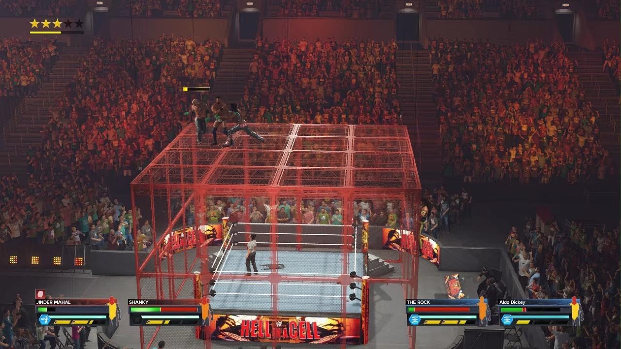 WWE 2K23 on the chair - YouTube