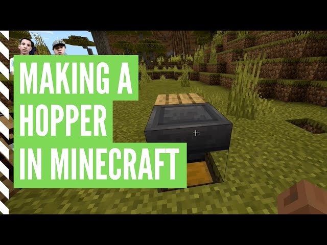 Hvordan Lage En Hopper I Minecraft Minecraft: How To Make Hopper