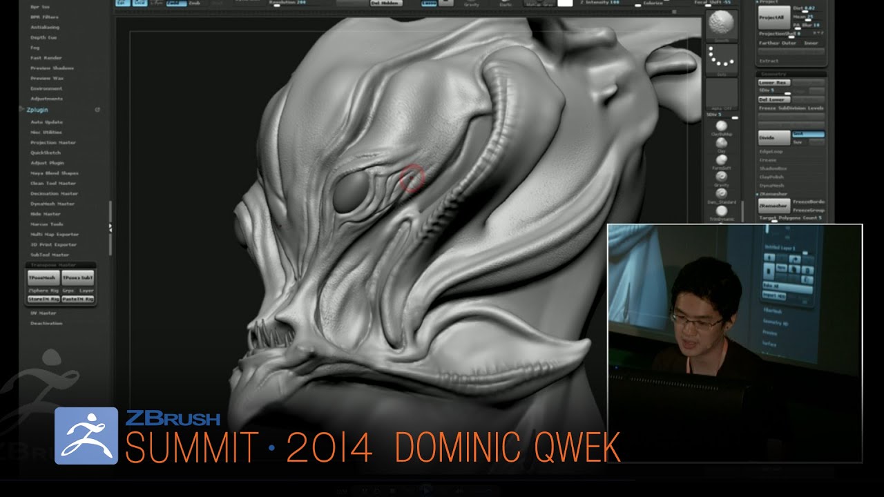 Official ZBrush Summit Presentation: Dominic Qwek - YouTube
