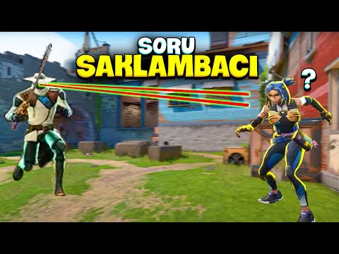 SAKLAMBAÇ AMA SORUYU BİLİRSEN YAŞARSIN | VALORANT