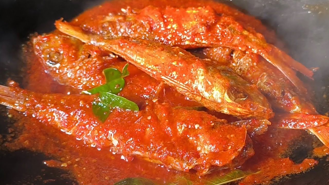 IKAN MERAH SAMBEL SAOS MERAH - YouTube