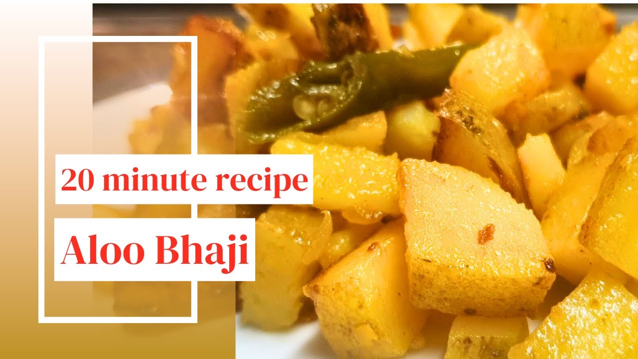 20 Minute Aloo Bhaji Recipe | Delicious Bengali Potato Dish - YouTube