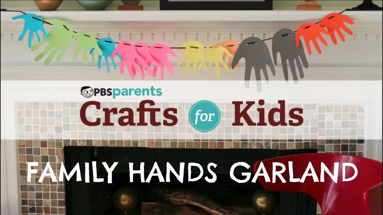 Family Hands Garland | Crafts for Kids | PBS KIDS for Parents - YouTube