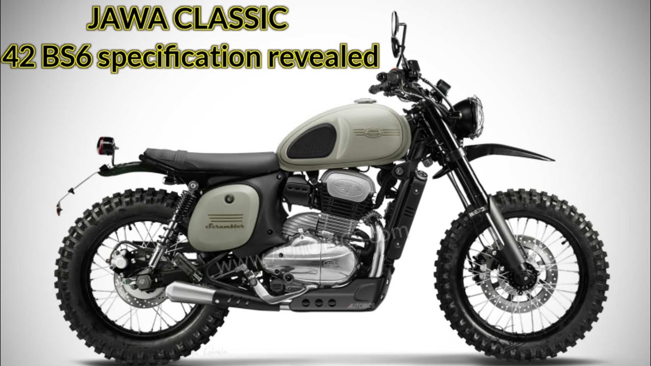 JAWA CLASSIC 42 BS6 specification unveiled..... - YouTube