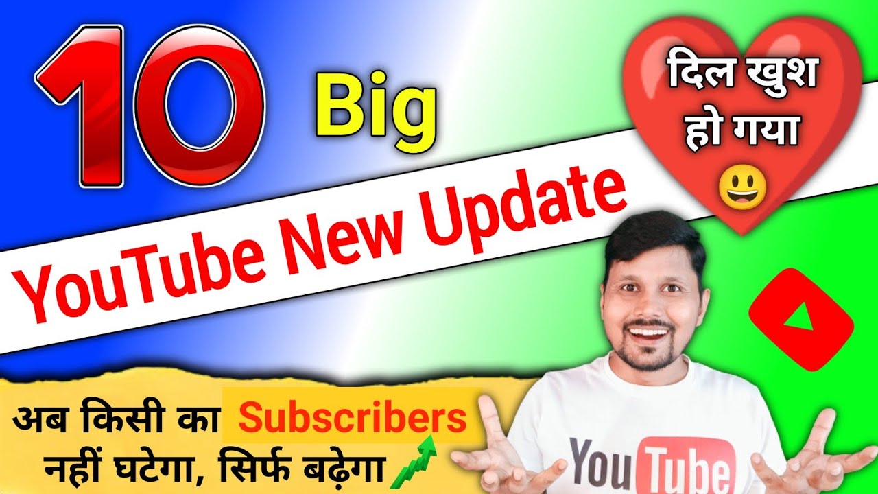 10 Big YouTube Updates | YouTube Ambient Mode | YouTube New Update ...