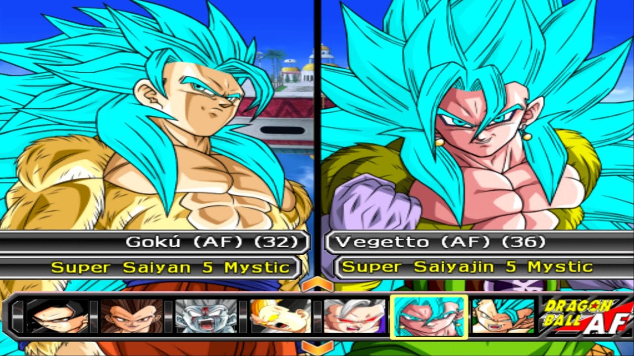 ESTOY CANSADO JEFE | Las FUSIONES de GOKU y VEGETA SSJ 5 MYSTIC tienen ...