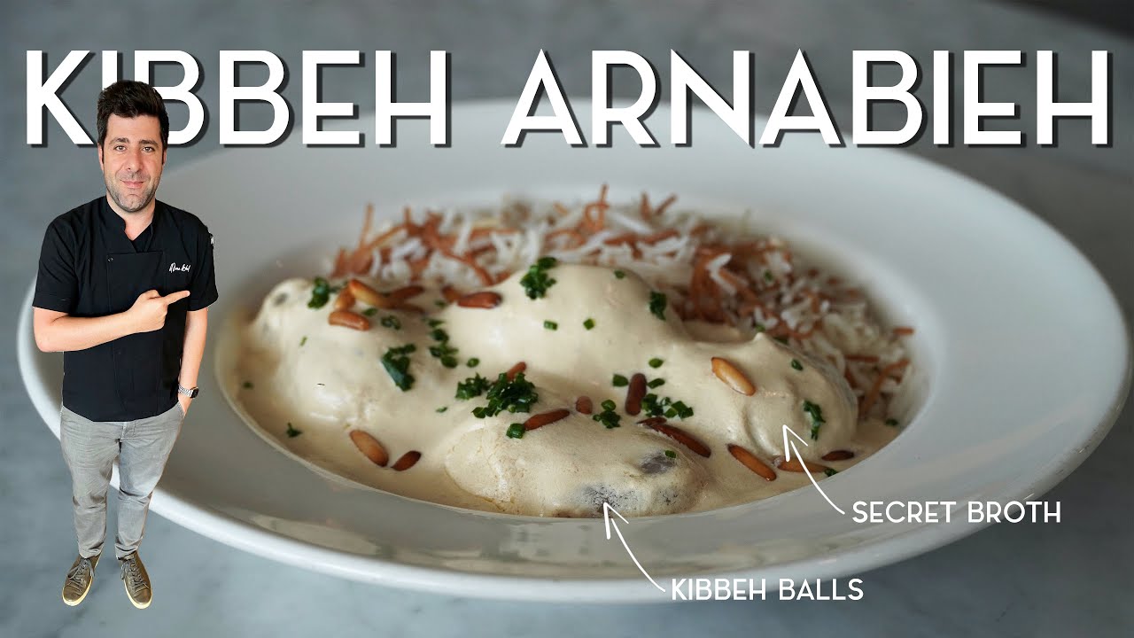 A RARE Lebanese Dish Worth Trying - KIBBEH ARNABIEH - YouTube