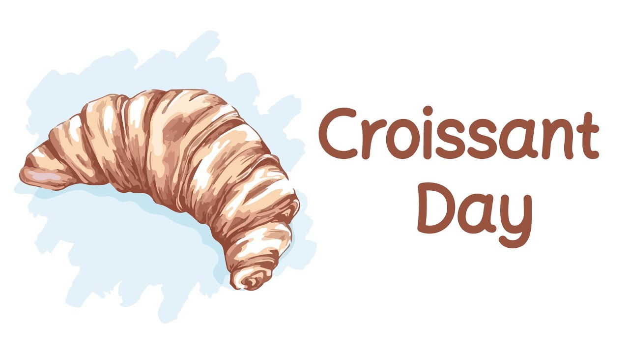 Croissant Painting / Easy marker painting for beginners / Painting ...