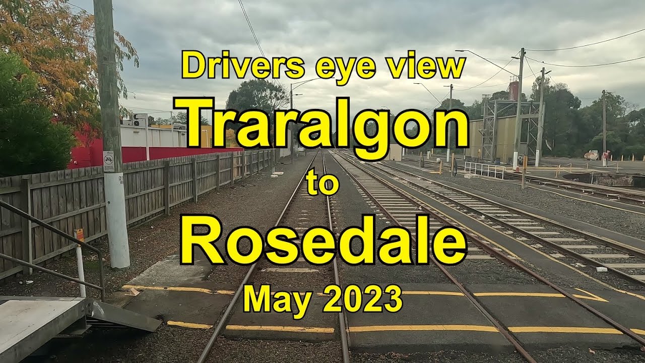 Drivers eye view, Traralgon to Rosedale - YouTube