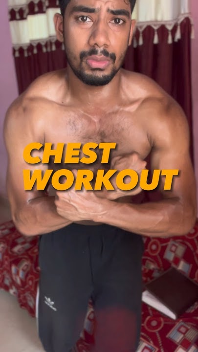 HOME WORKOUT FOR CHEST #shorts - YouTube