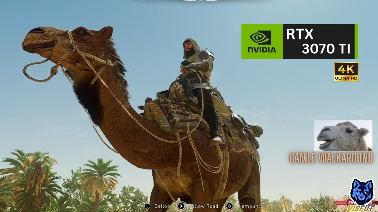 Assassin's Creed Mirage fastest Camel ULTRA 4K - YouTube