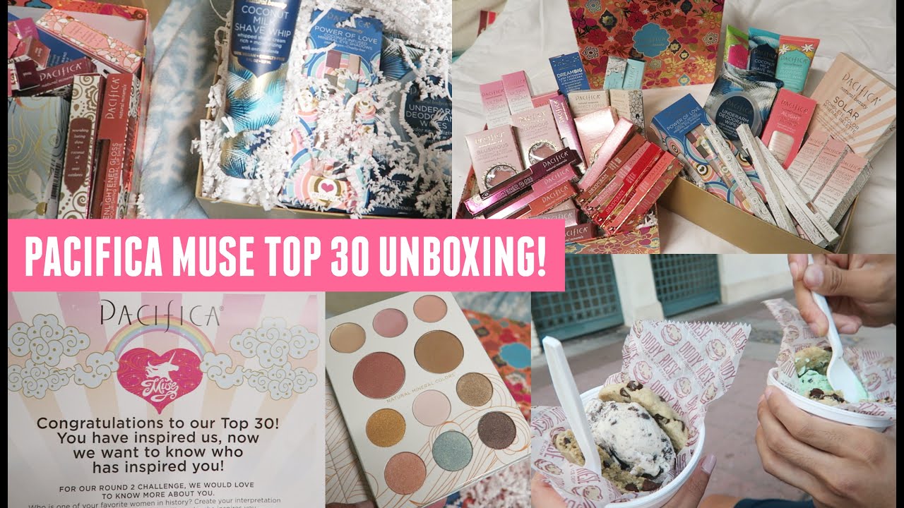 Huge Pacifica Makeup & Beauty Haul! (Pacifica Muse Top 30 Unboxing ...
