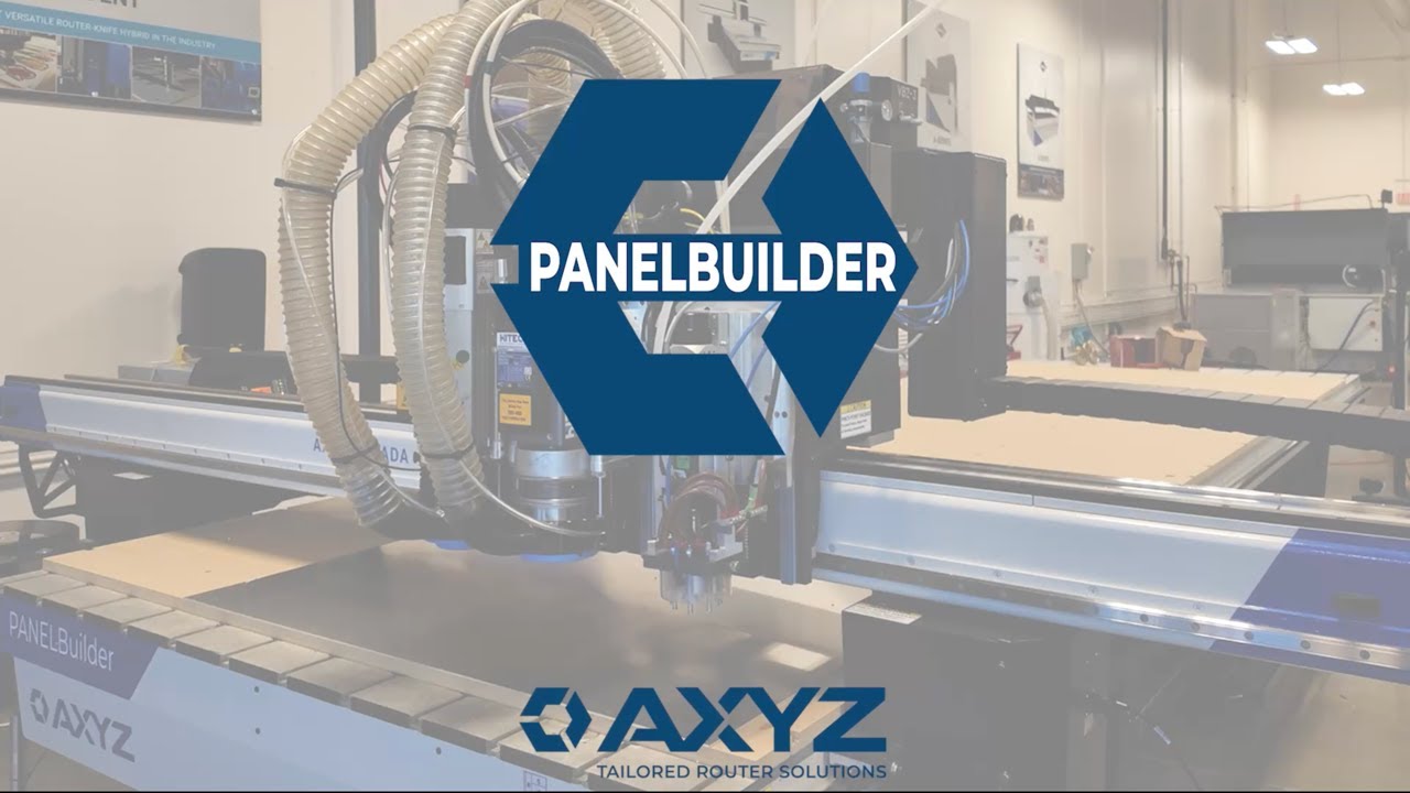 Panelbuilder with Studwelder & 40K Spindle - YouTube