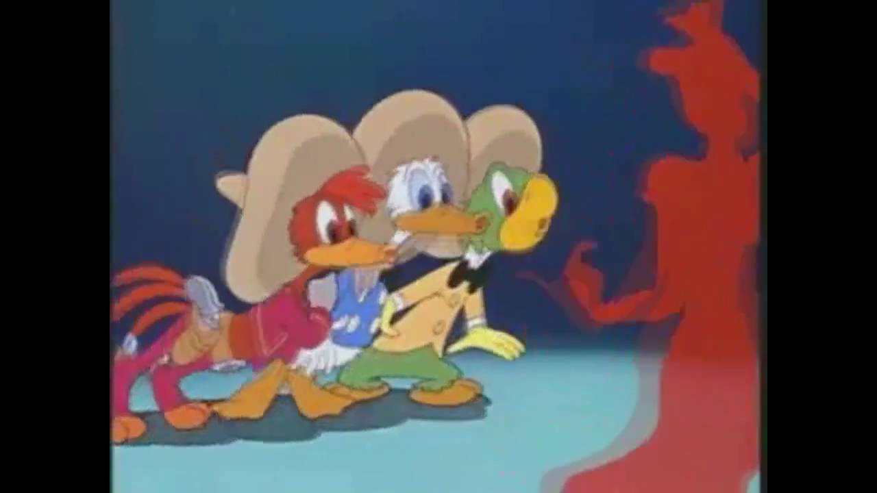 Three Amigos Song (The Three Caballeros 1944) - YouTube