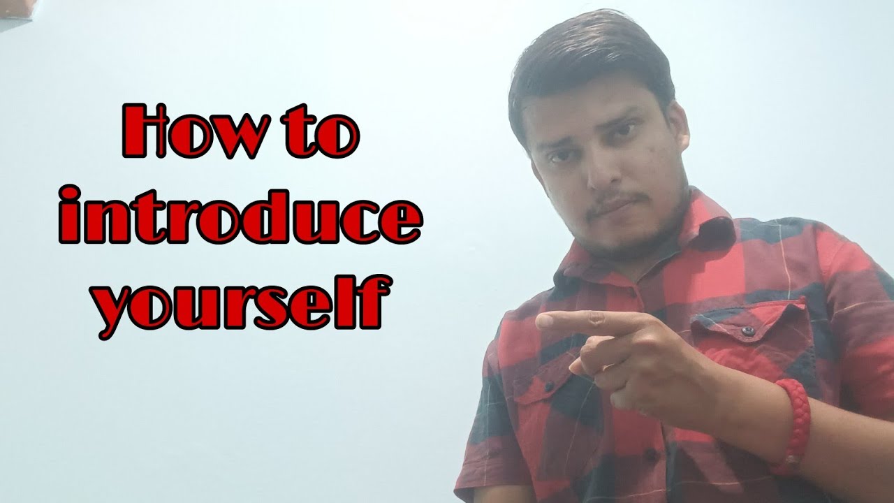 How to introduce yourself || English with marwadi boy || - YouTube