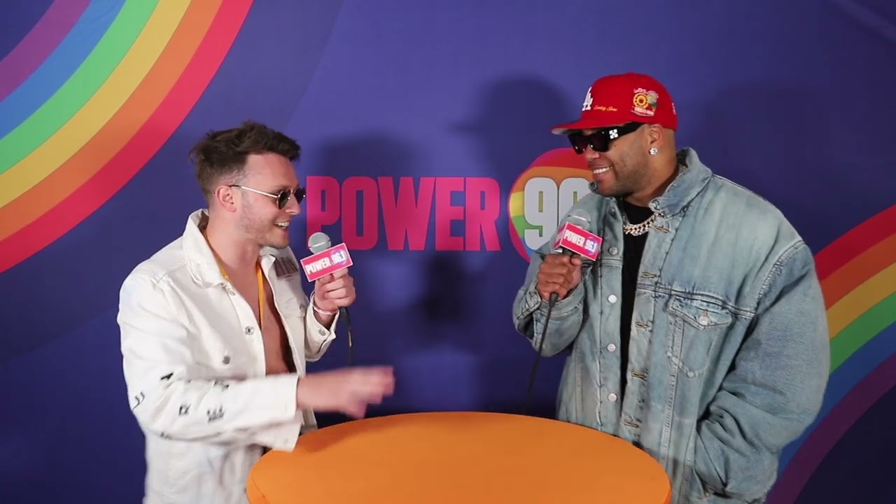Flo Rida Talks Partying at Atlanta Pride 2022 - YouTube