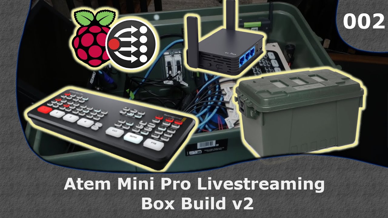Atem Mini Pro Livestreaming Box Build - YouTube