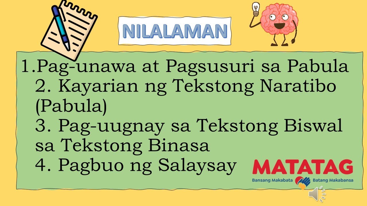 FILIPINO 4 QUARTER 1 WEEK 2 MATATAG CURRICULUM(FREE PPT) - YouTube