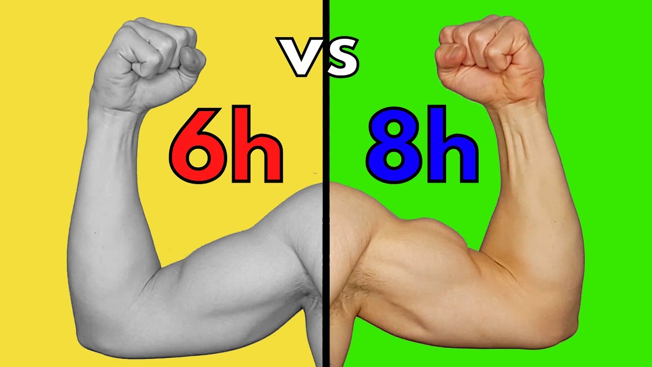 How Important is SLEEP for Muscle Gain? 💤 - YouTube