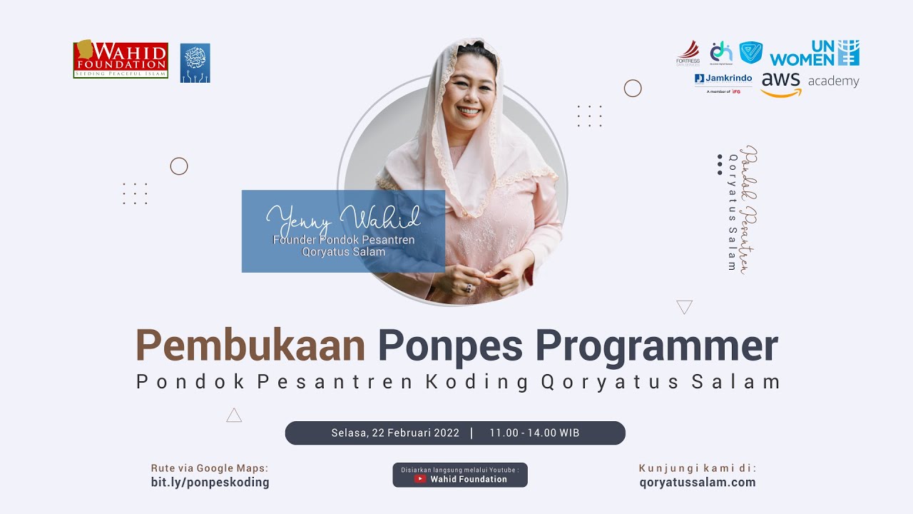 PEMBUKAAN PONPES PROGRAMER | PONDOK PESANTREN KODING QORYATUS SALAM - YouTube