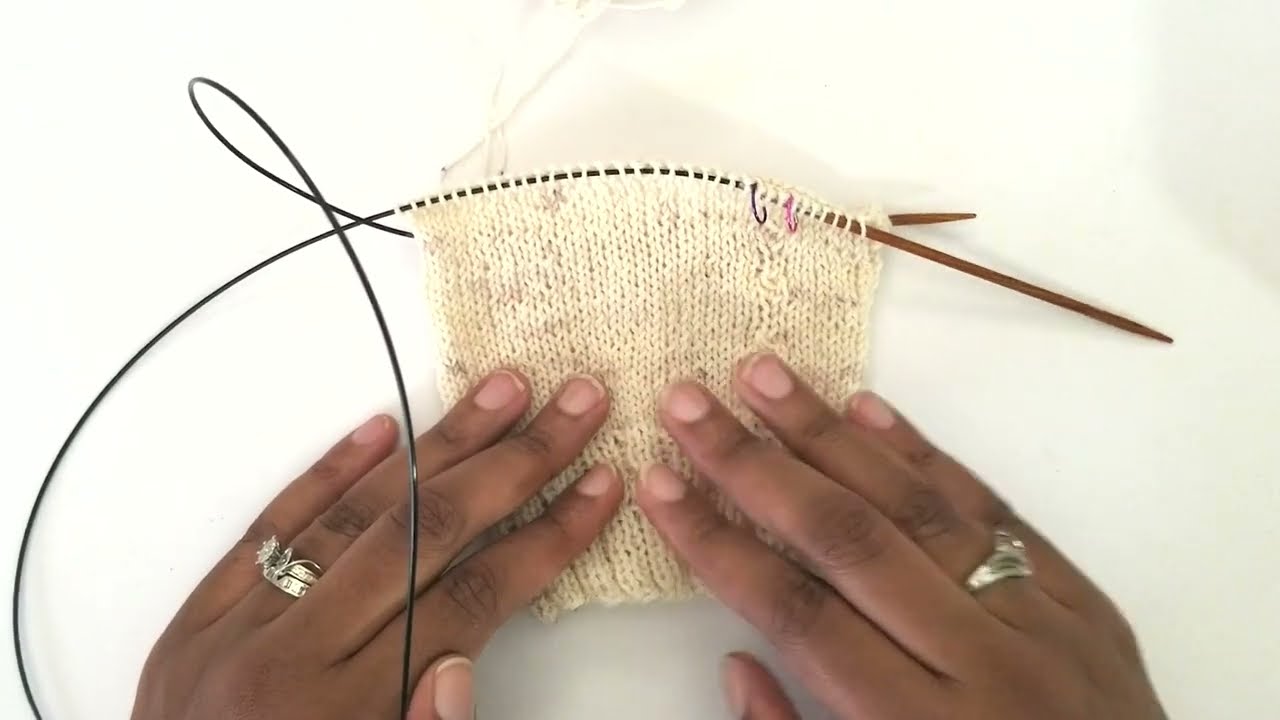 How to Center Double Decrease (CCD) - YouTube