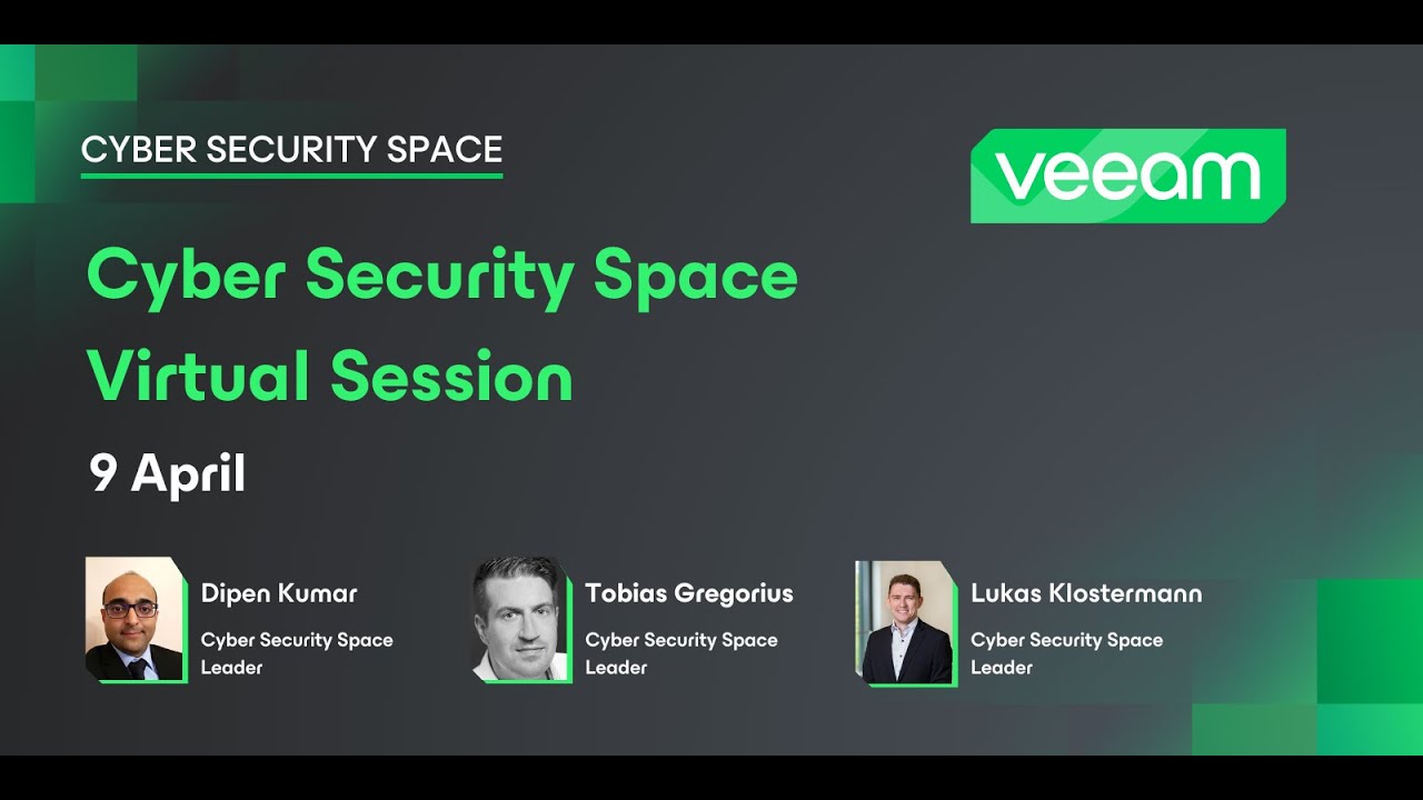 Cyber Security Space Virtual Session - YouTube