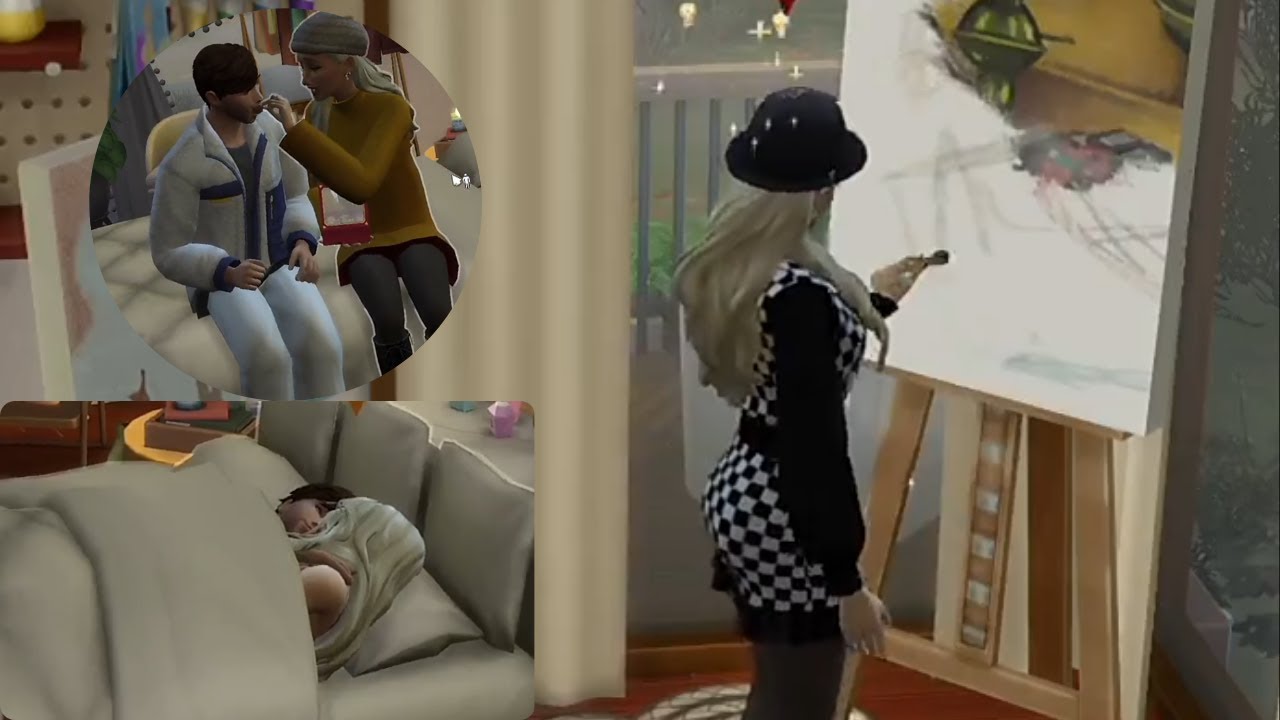 The sims 4 - Vivendo a vida - ep: 05 - Primeiro oba-oba e ela vai abrir ...