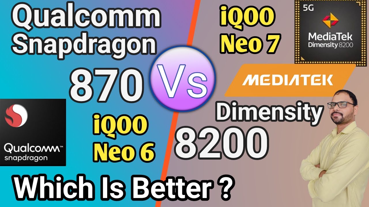Mediatek Dimensity 8200 Vs Qualcomm Snapdragon 870 Processor Comparison ...