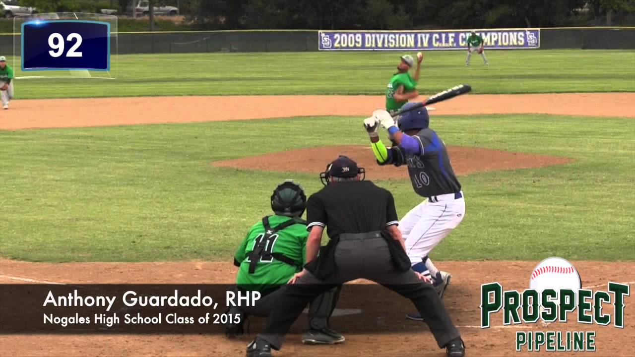 Anthony Guardado Prospect Video, RHP, Nogales High School Class of 2015 ...