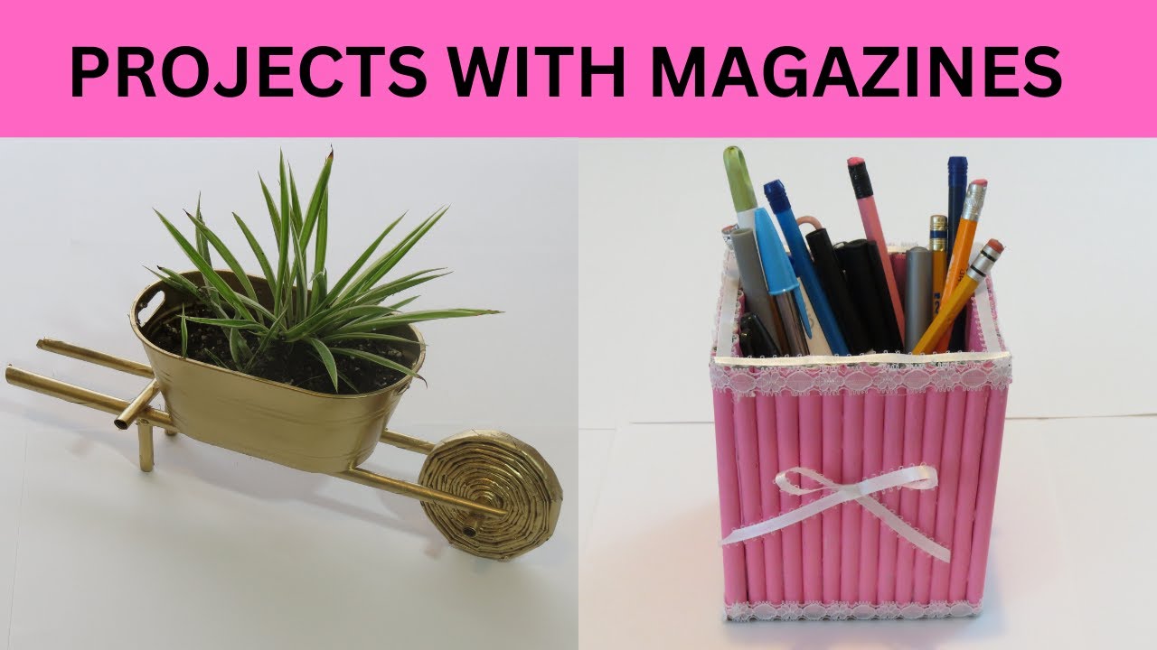 Projects with Magazines - YouTube