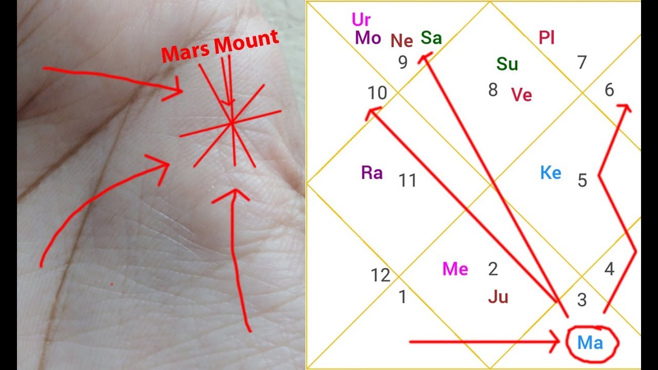 8 Pointed Star Sign in palmistry | 4 Cross Star sign in palmistry ...