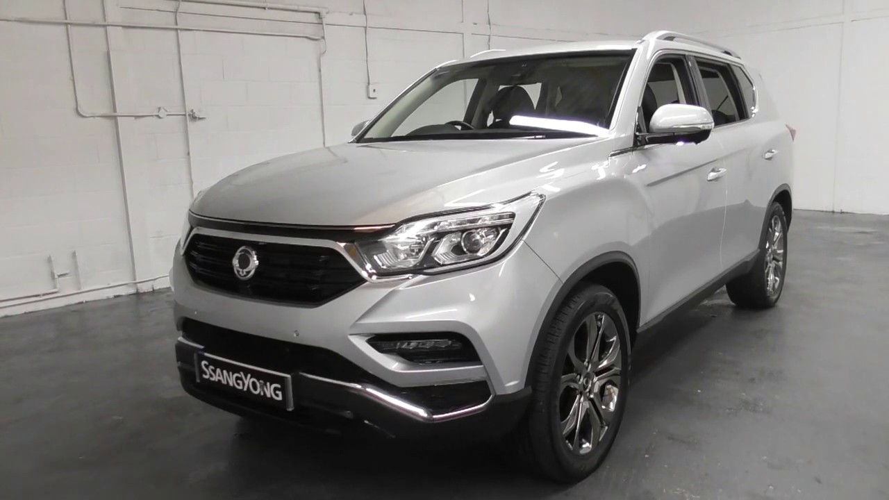 Ssangyong REXTON 2.2 ULTIMATE AUTO finished in Fine Silver ,video ...