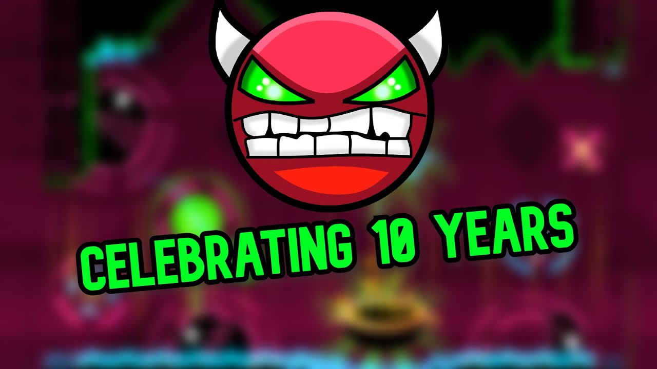 Celebrating 10 Years of Geometry Dash - YouTube