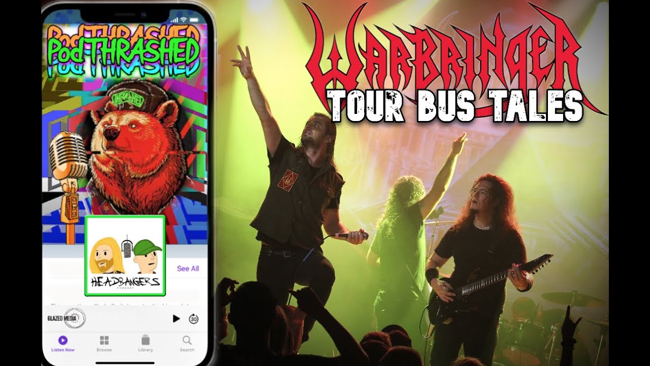 WARBRINGER TOUR BUS TALES! BUS VIRGINITY + HOW TO GET BACKSTAGE ...