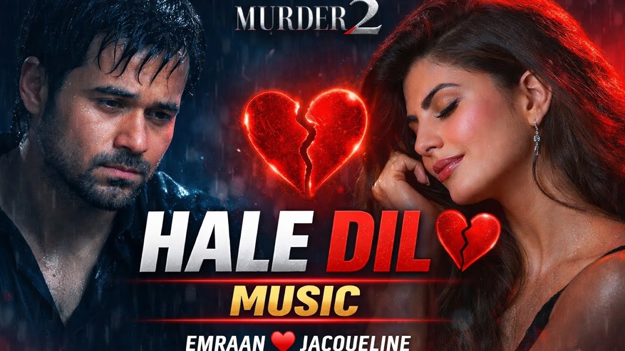 Murder 2: Hale Dil 8K Full Song |Emraan Hashmi |Jacqueline Fernandez ...