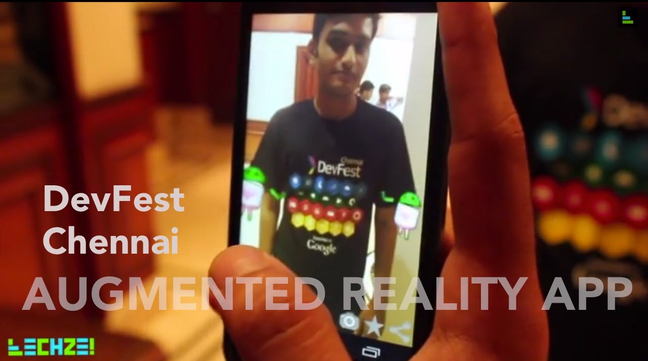 GDG Chennai Augmented Reality T-Shirt Demo | Techzei - YouTube